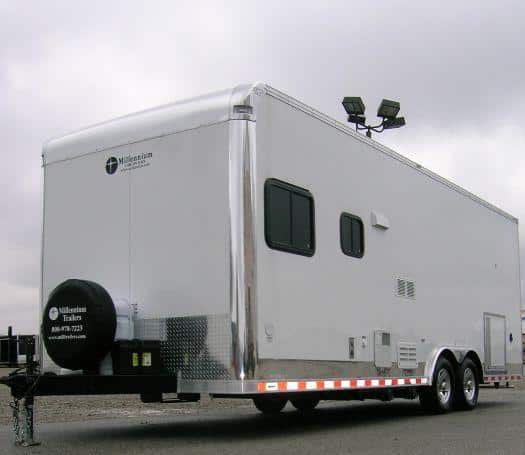 Custom Millennium Trailers 24' Command Center Trailer - Millennium Trailers