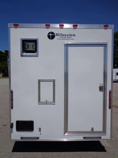 7x14 Millennium Custom Splicing Enclosed Trailer - Millennium Trailers