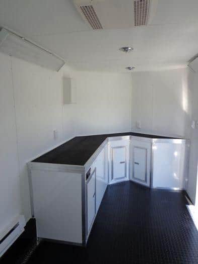 7x14 Millennium Custom Splicing Enclosed Trailer - Millennium Trailers