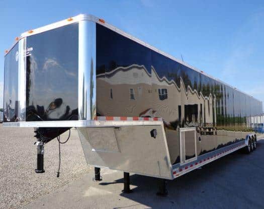 53' Millennium Custom Enclosed Gooseneck Trailer - Millennium Trailers