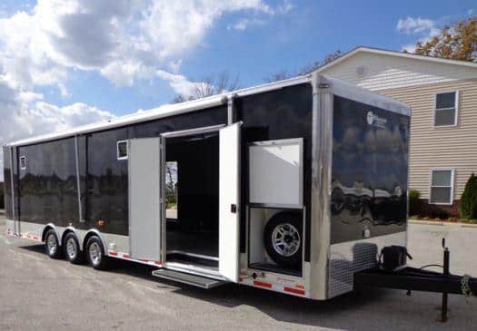 32' Millennium Auto Master Show Demo LOADED - Millennium Trailers