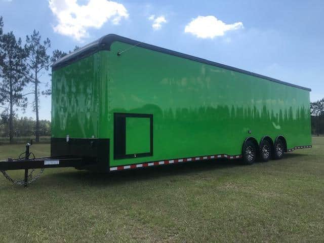 34' Triple Axle Automaster w/Wing - Millennium Trailers
