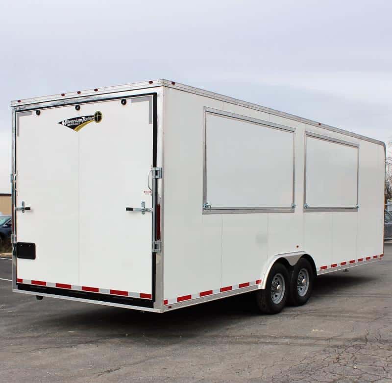 Enclosed Trailers For Sale 2022 26' Multi-Use Trailer 12 inches Extra ...
