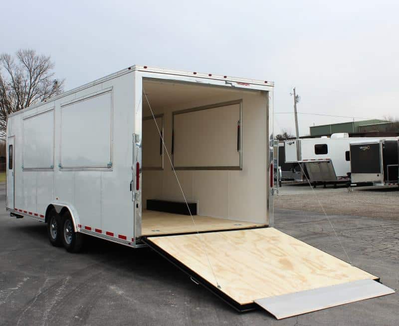 Enclosed Trailers For Sale 2022 26' Multi-Use Trailer 12 inches Extra ...