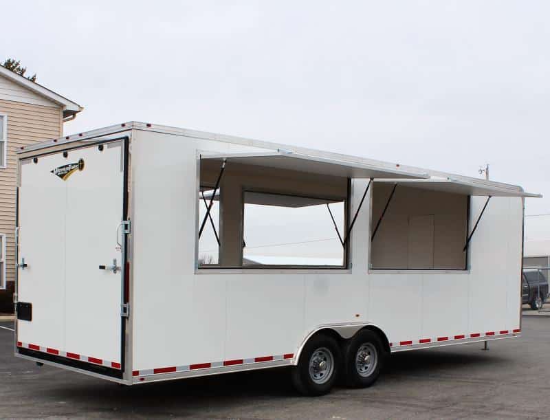 Enclosed Trailers For Sale 2022 26' Multi-Use Trailer 12 inches Extra ...