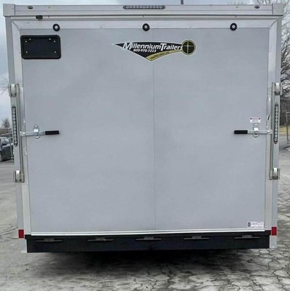 Enclosed Cargo Trailers For Sale 2022 16' Wide Ramp Door 7' Interior ...