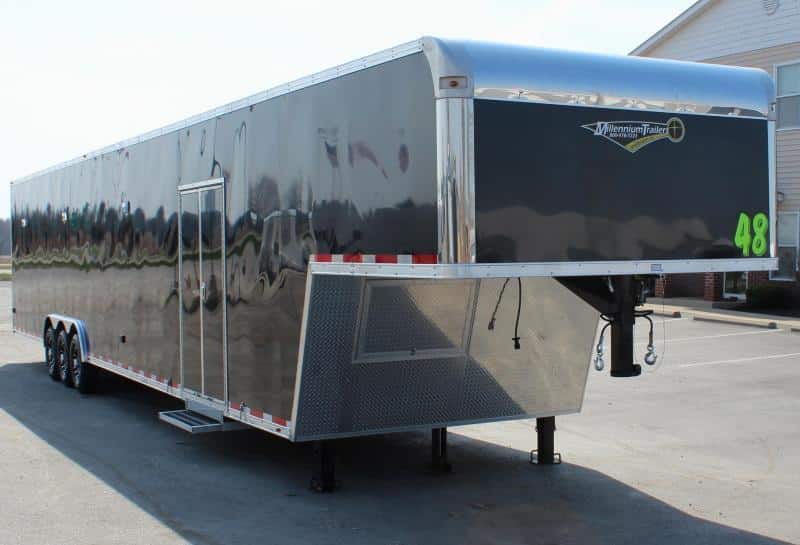 Enclosed Gooseneck Trailer 2023 48' Platinum In-Production Special ...