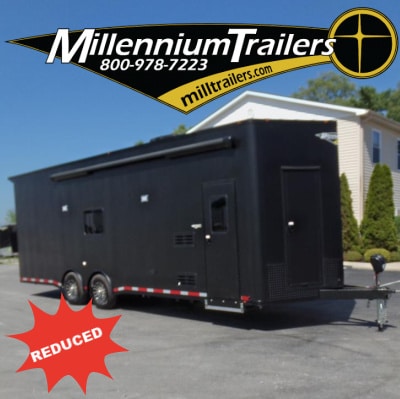 26 ft. Enclosed Trailer with Living Quarters