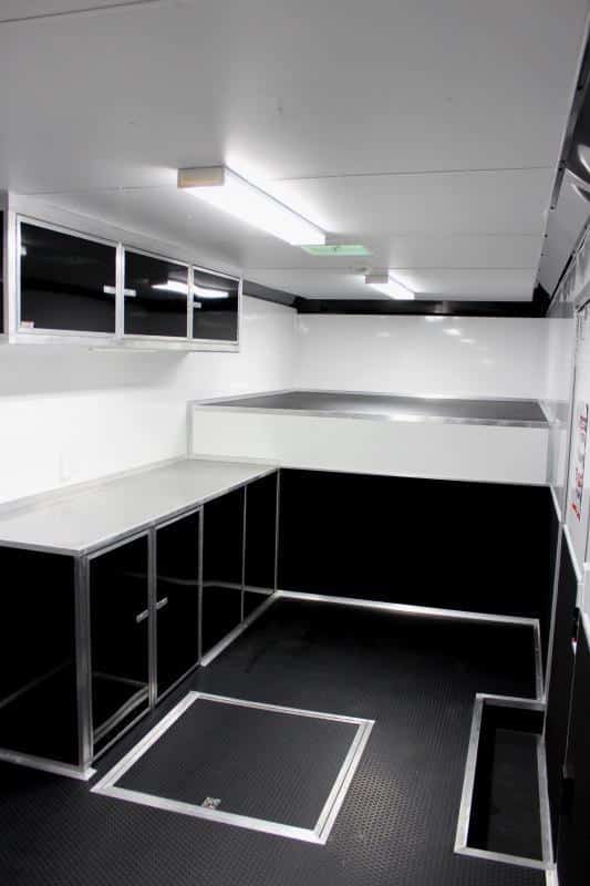 Enclosed Racing Trailer 2023 48' 92in. Wide Ramp Door - Millennium Trailers