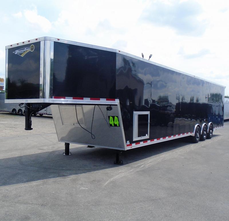 Enclosed Gooseneck Trailer 2023 44' Finished Interior In-Production ...