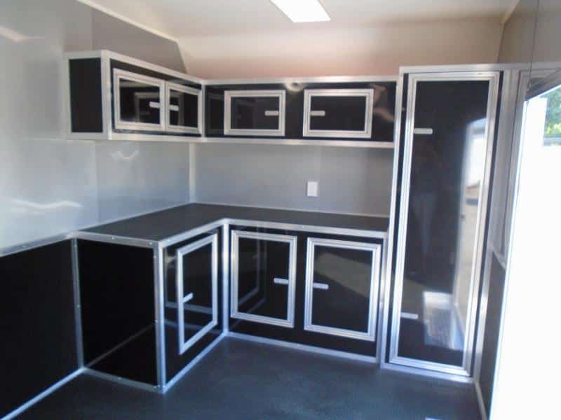 Enclosed Car Trailer 28' 12 inches Extra High Finished Interior ...