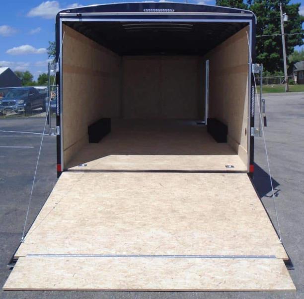 Enclosed Car Trailer 2022 24' 94 in. Wide Ramp Door Opening ...