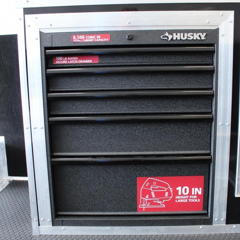 Enclosed Car Trailer Full Bathroom 2023 34' w/Electric Awning & A/C ...