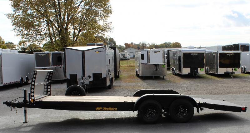 Used Open Car Trailer 2022 Hull Porter 20' Adjustable Ramps Removable ...