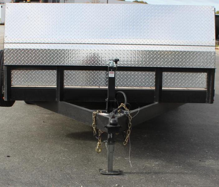 Used Open Car Trailer 2022 Hull Porter 20' Adjustable Ramps Removable ...
