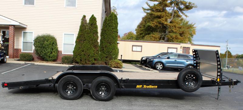 Used Open Car Trailer 2022 Hull Porter 20' Adjustable Ramps Removable ...