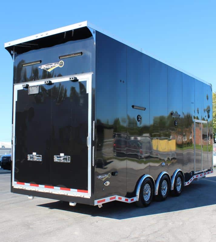 Aluminum Stacker Trailer 2022 28' 16' Lift Loaded Out! - Millennium ...