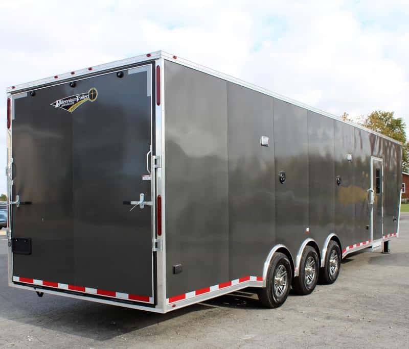Enclosed Race Car Trailer With Mini Living Quarters 2023 40' Millennium ...