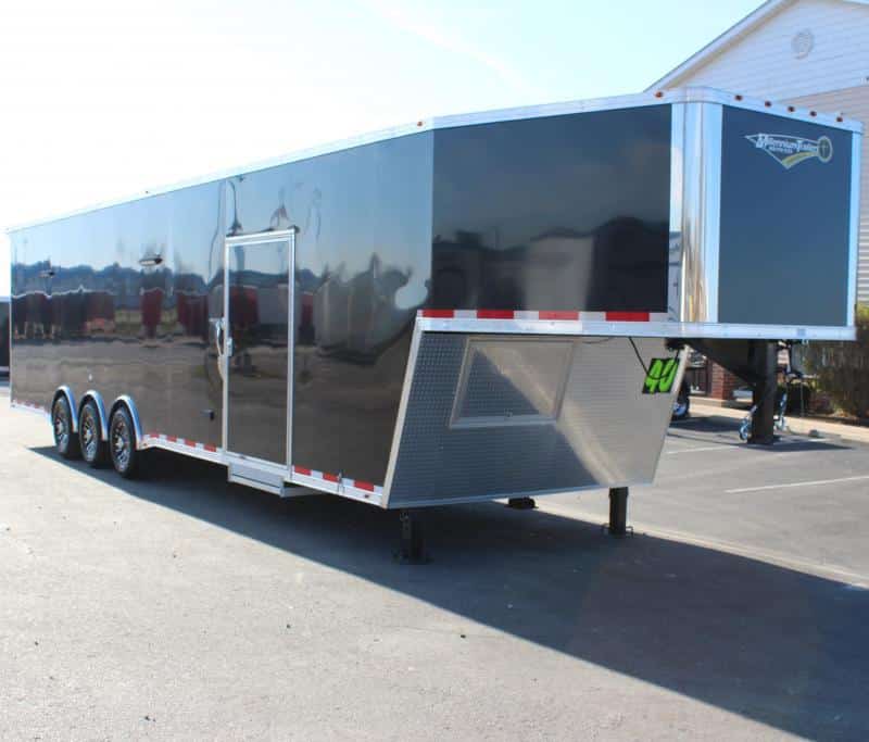 Gooseneck Enclosed Race Trailer 2023 40' 7 ft. 6 in Interior Spread ...