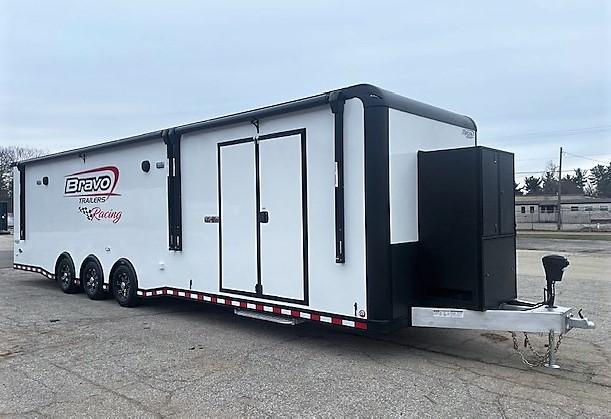 PRI LOADED SHOW TRAILER 34' Icon Performance Aluminum Car Hauler ...