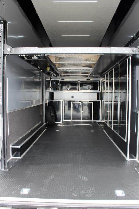 Enclosed Stacker Trailer 2023 24' Eliminator 13' Lift & More ...