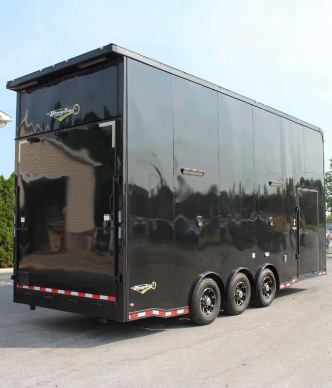 Enclosed Stacker Trailer 2023 24' Eliminator 13' Lift & More ...