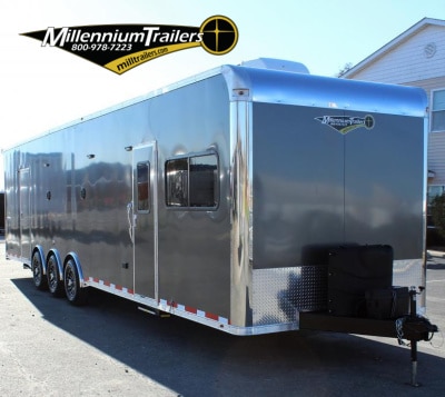 34ft. Enclosed Trailer with Living Quarters