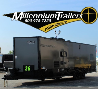 Enclosed Trailer Toy Hauler w/Living Quarters 2024 26' Nomad Sleeps 6 ...