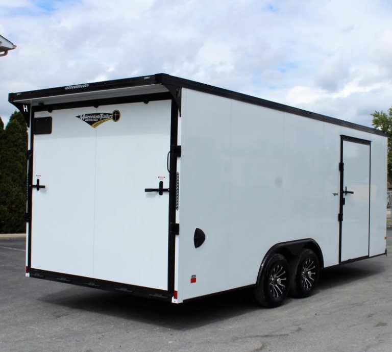 Enclosed Car Hauler 2024 20' Heat w/Black-Out Pkg. #3110 - Millennium ...