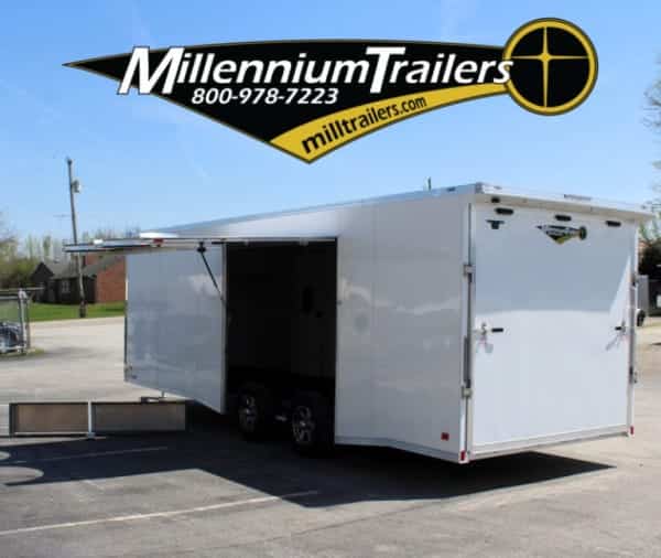 Enclosed Car Trailer Aluminum Frame