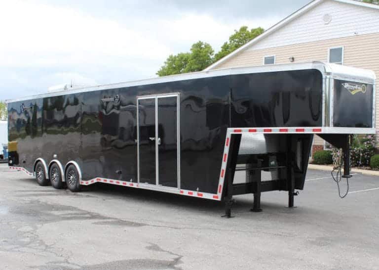Enclosed Gooseneck Trailer 40ft.