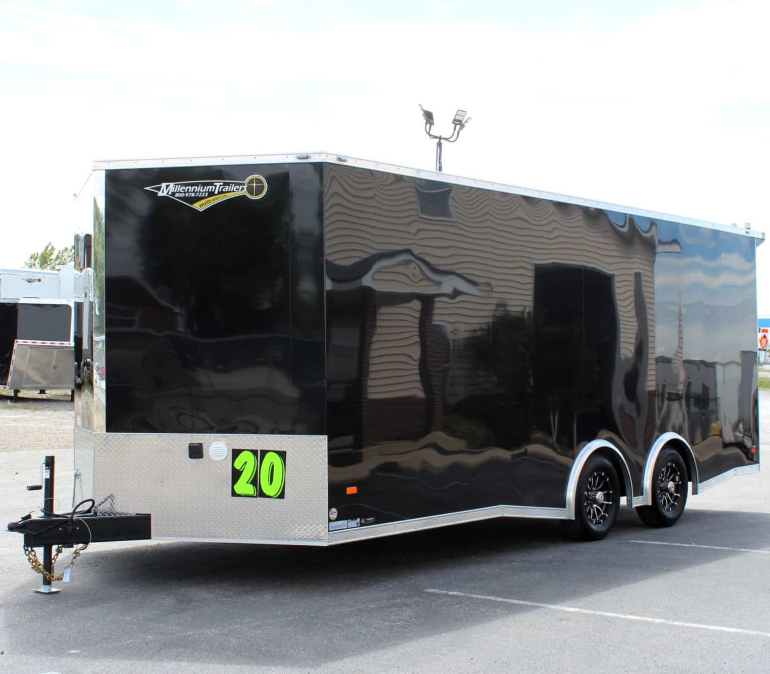 Race Car Trailers - Sprint car haulers for sale - Millennium Trailers