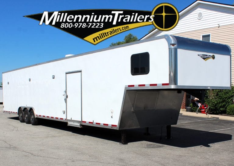 Used Enclosed Gooseneck Trailer