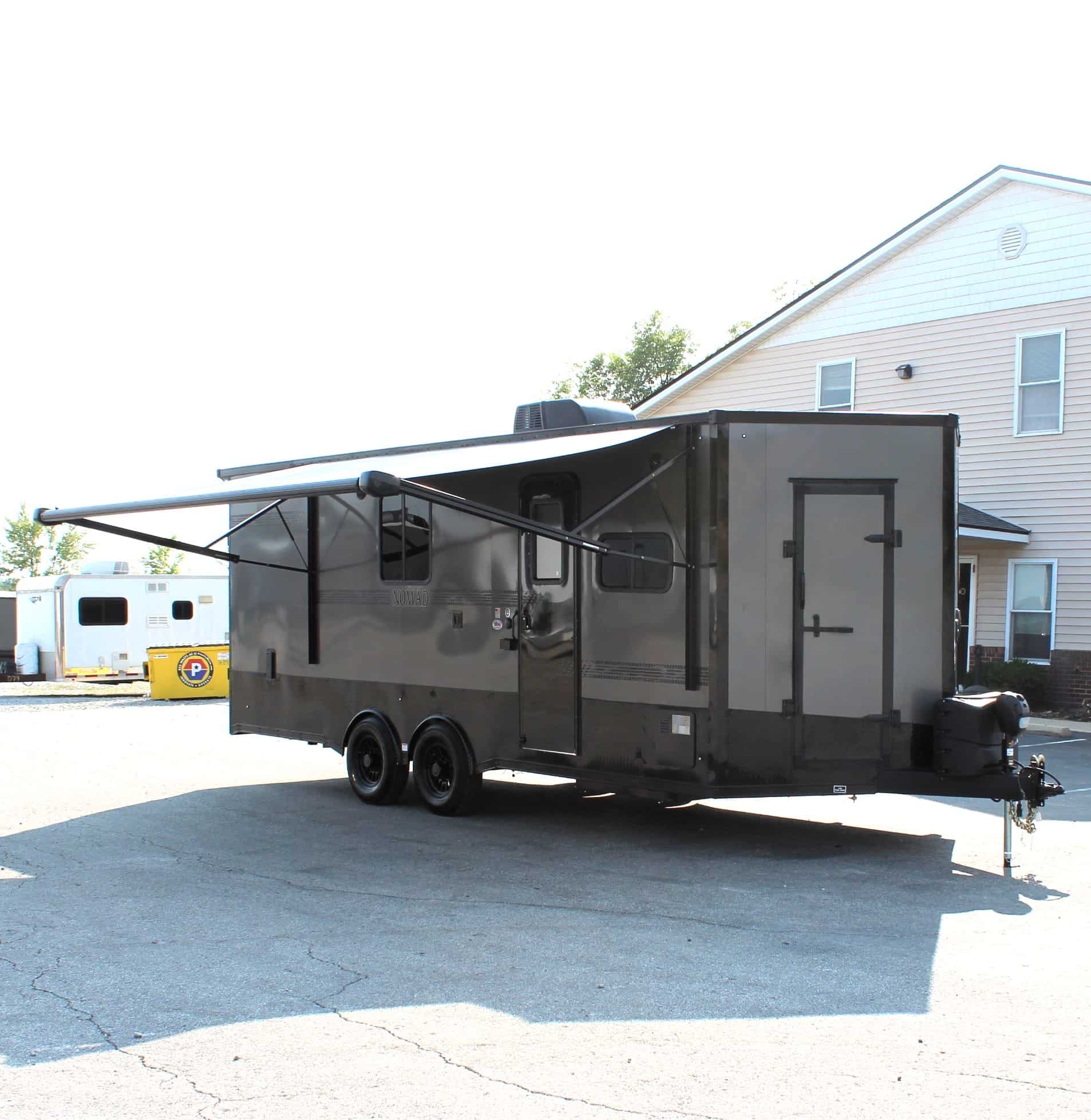 Enclosed Trailer with Living Quarters