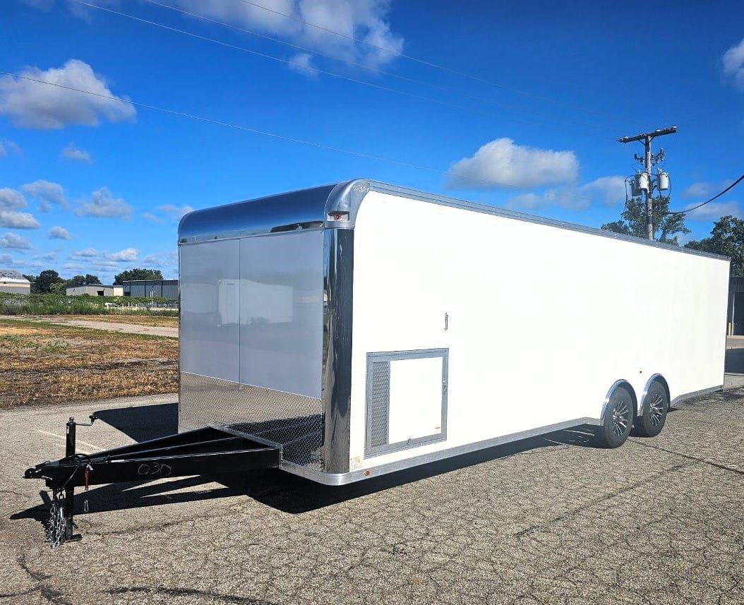 Enclosed Car Trailer 2025 28' Finished Interior #0030 - Millennium Trailers