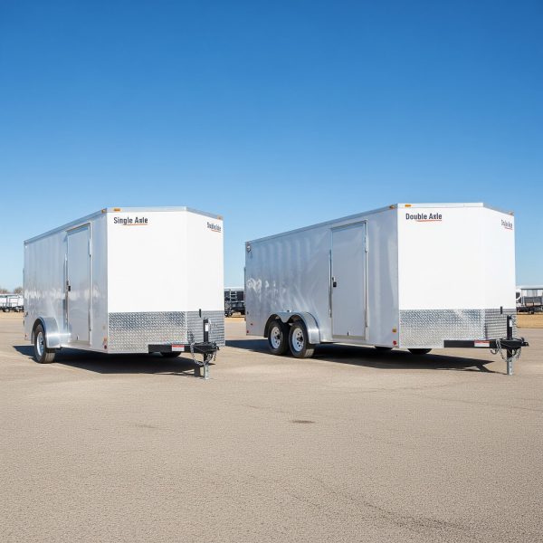Single Axle vs. Double Axle Trailer - What Are the Differences ...