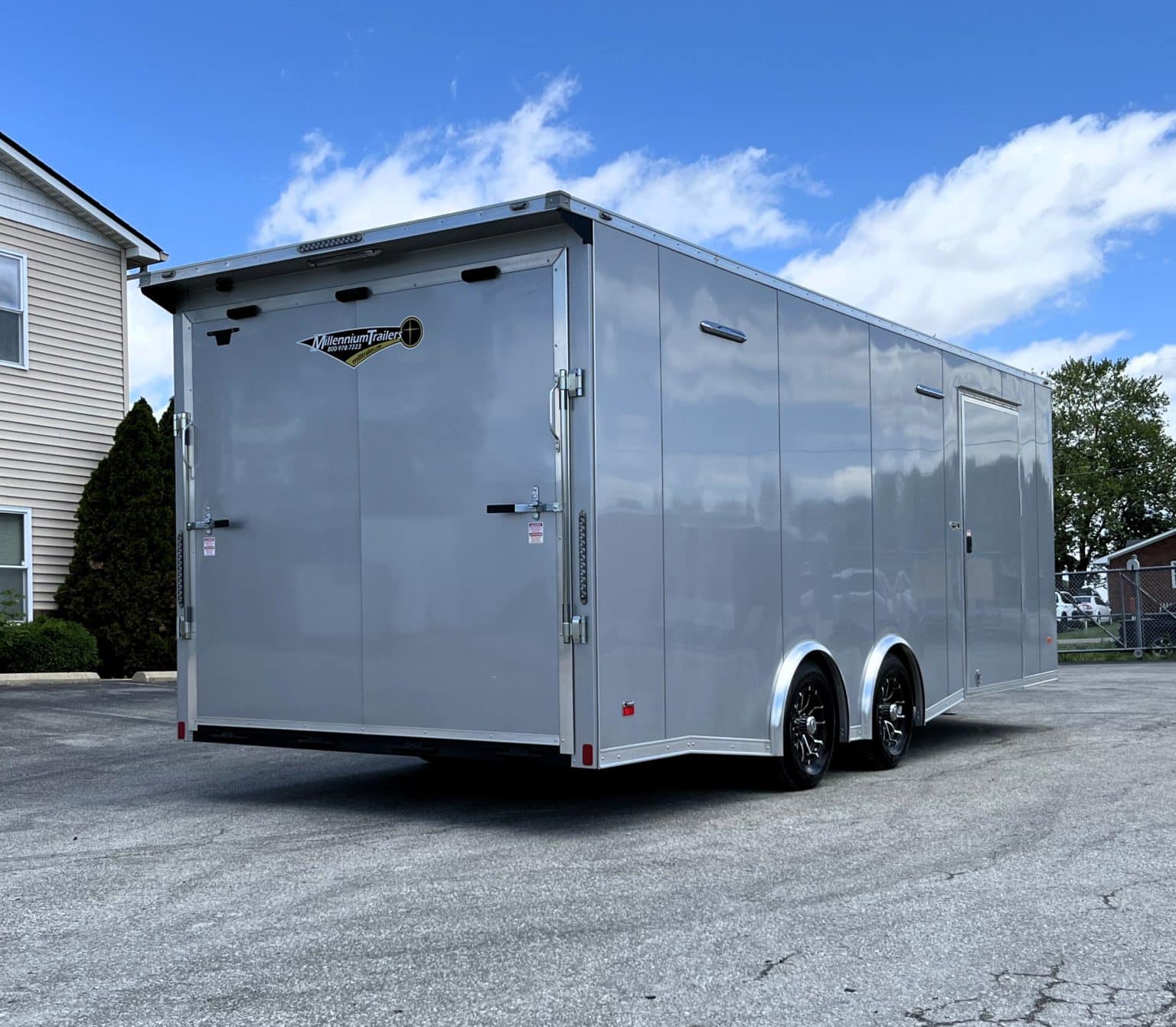 Race Car Trailer Interior Ideas | Millennium Trailers