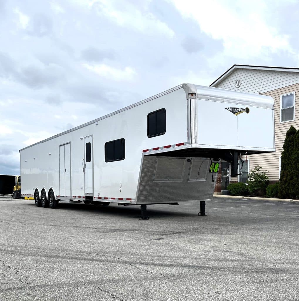 Enclosed Trailers w Living Quarters | Millennium Trailers