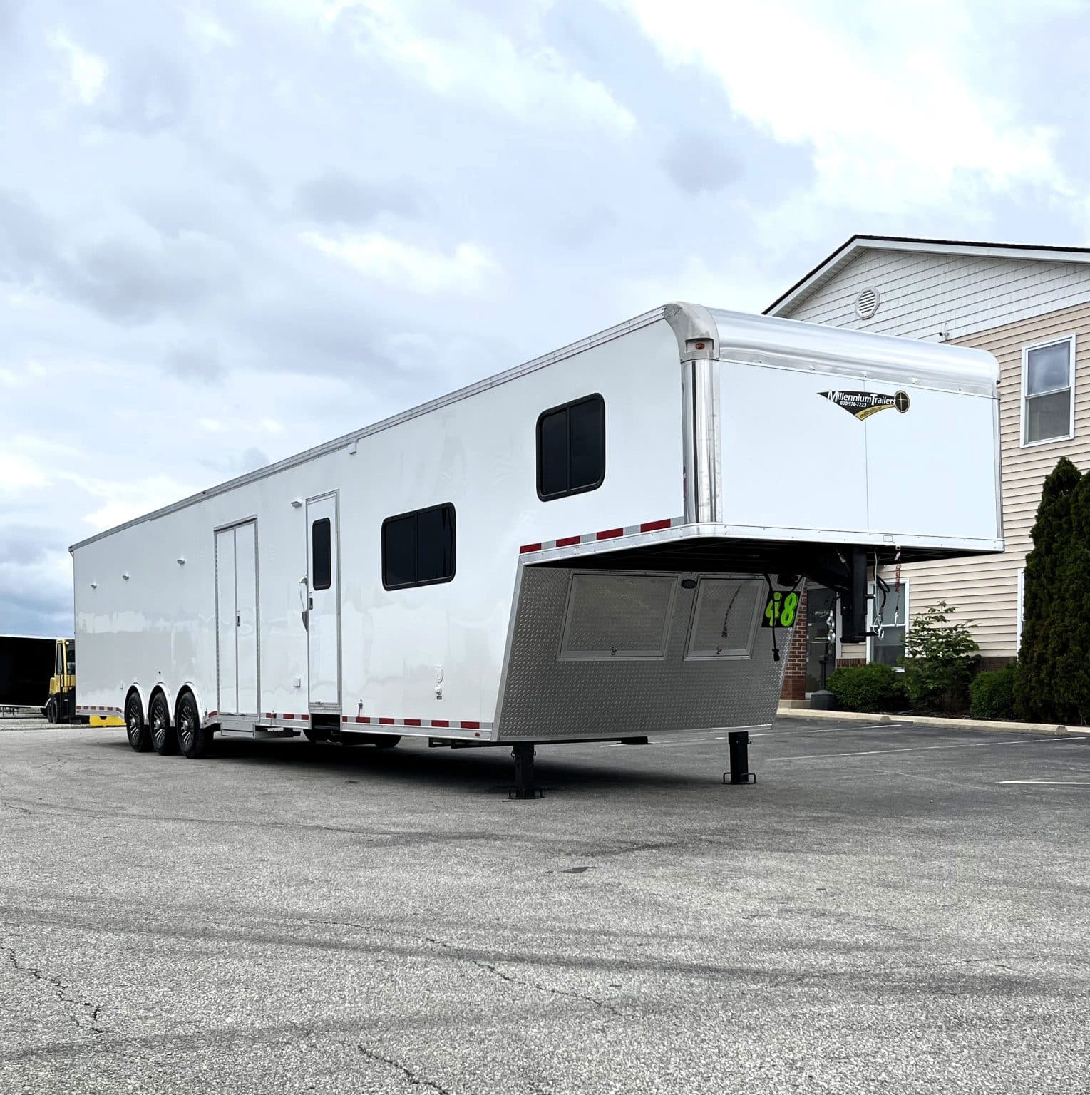 Race Trailer With Living Quarters Car Haulers For Sale Mt