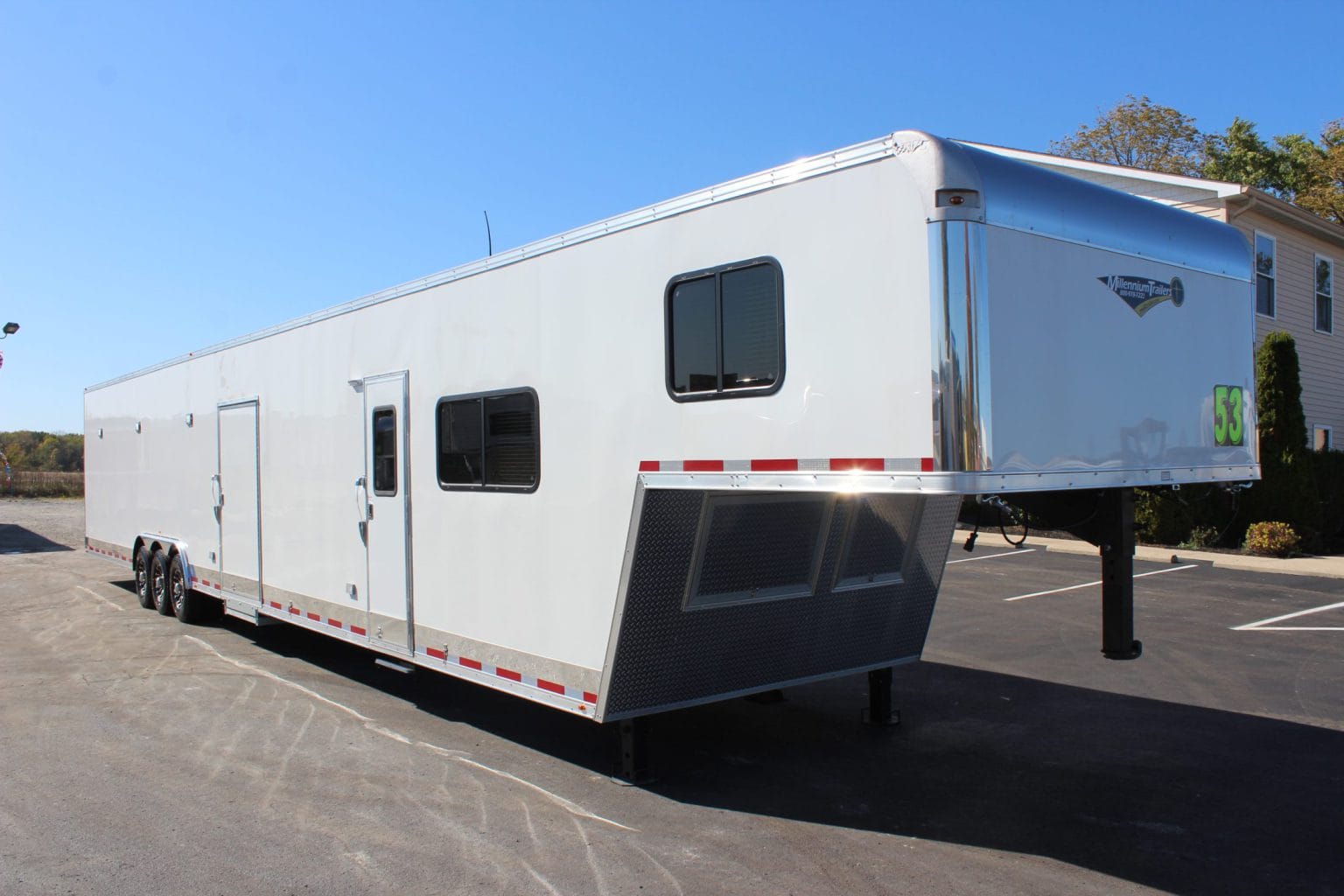 Race Trailer with Living Quarters - Car Haulers for Sale - MT