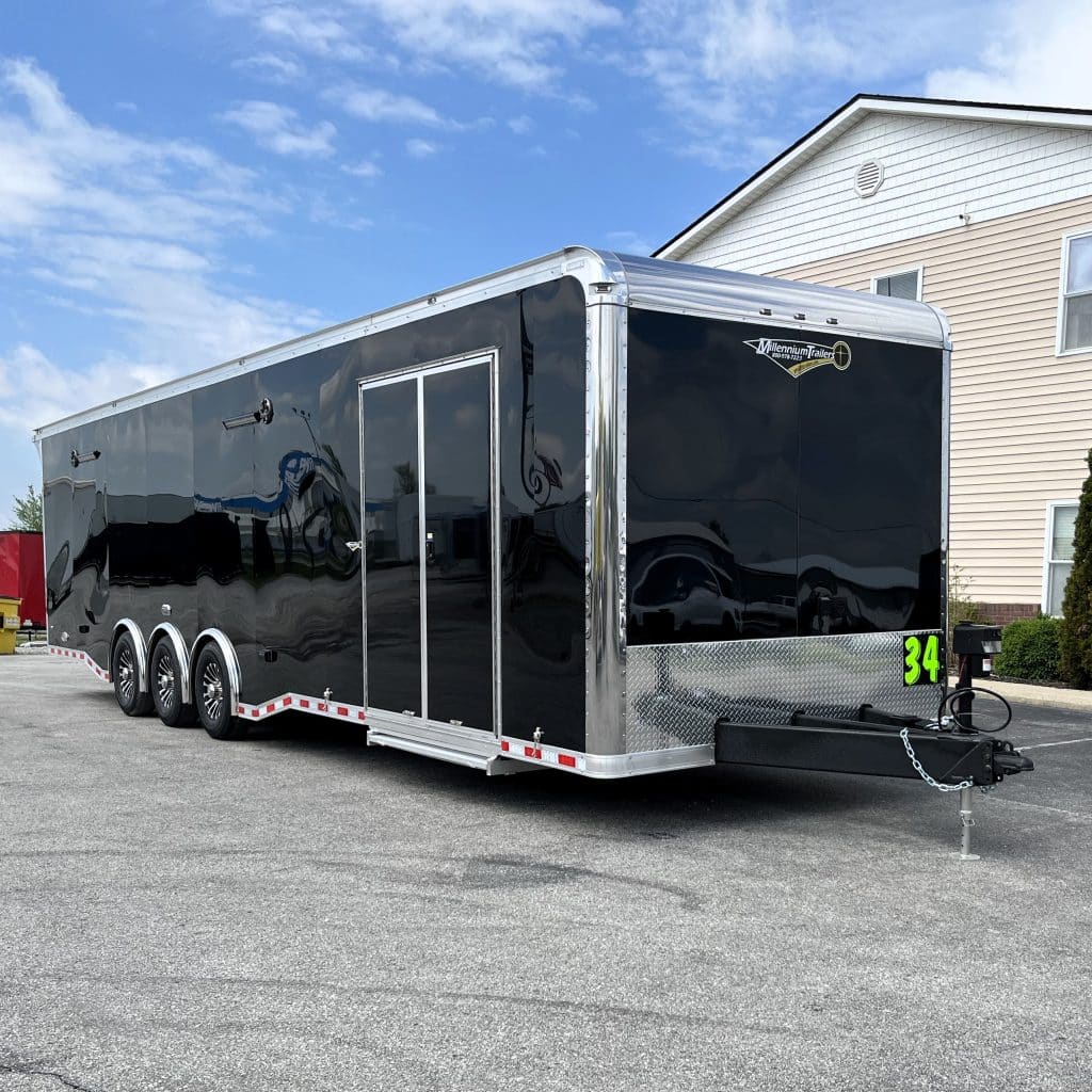 Open Dirt Race Car Trailers for Sale - Millennium Trailers