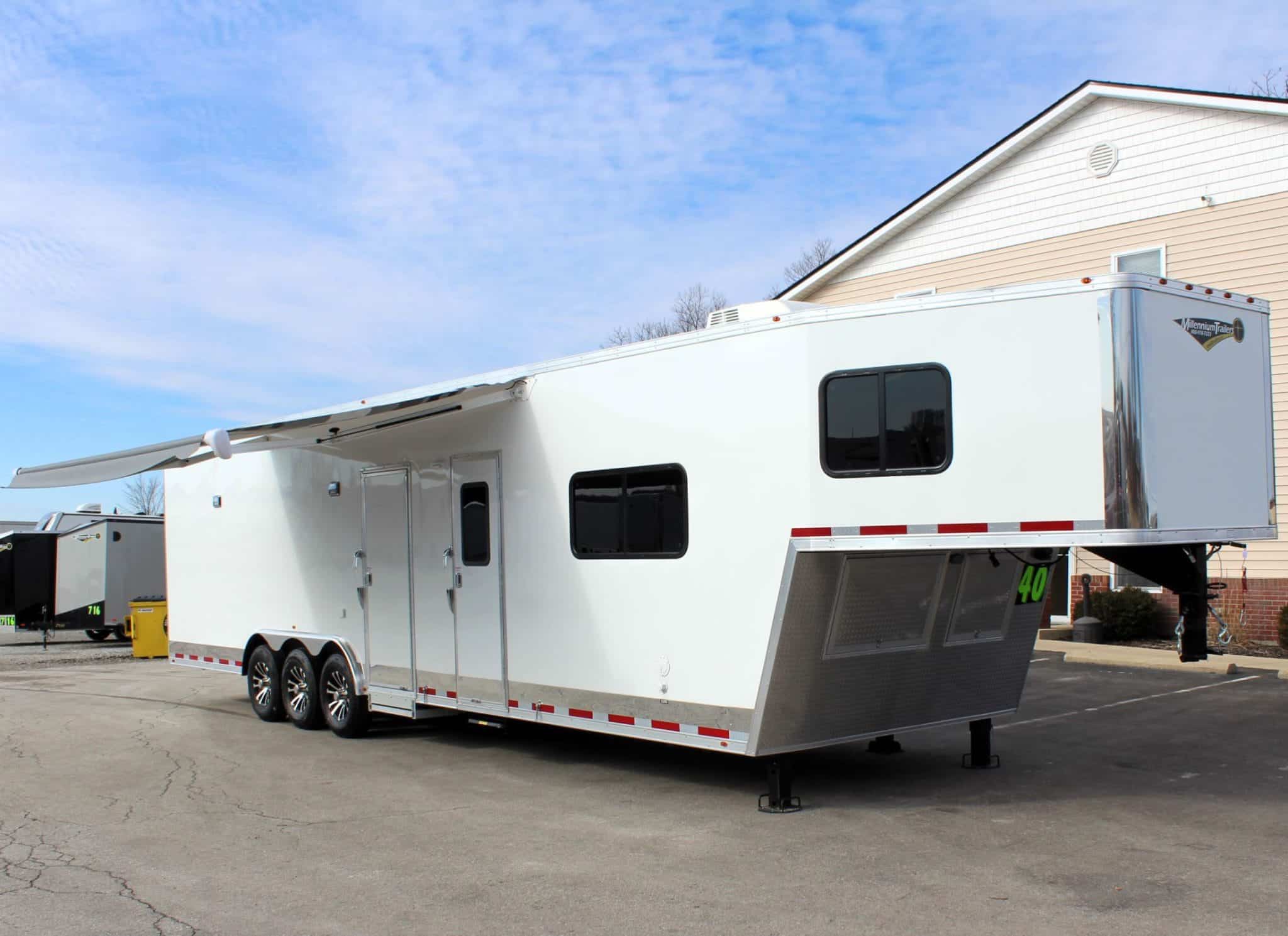 Enclosed Trailers with Living Quarters for Sale - Millennium Trailers