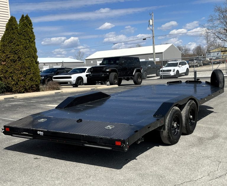 Pre-Owned Open Car Hauler 2024 18' Road Clipper w/4 D-Rings Installed ...