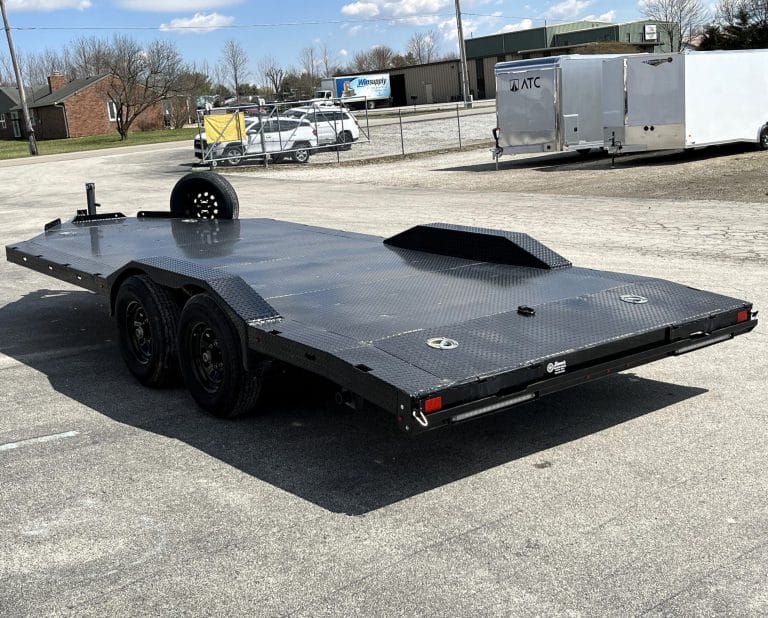 Pre-Owned Open Car Hauler 2024 18' Road Clipper w/4 D-Rings Installed ...