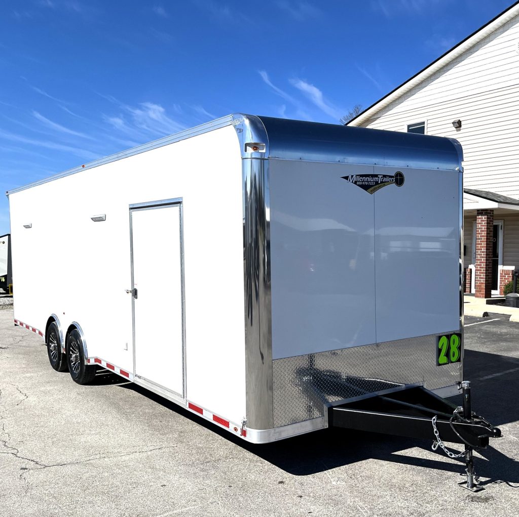 Open Dirt Race Car Trailers for Sale - Millennium Trailers
