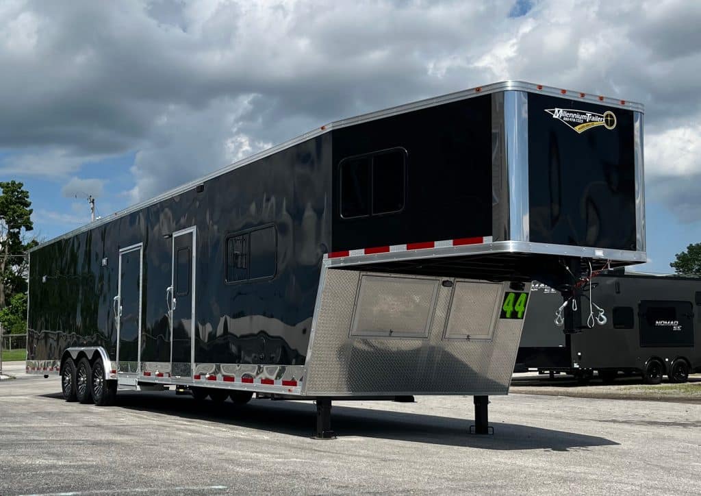 Race Trailer with Living Quarters - Car Haulers for Sale - MT