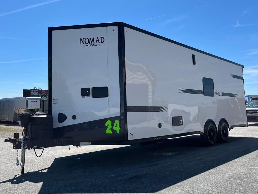 Stealth Nomad Toy Hauler Trailers for Sale - Millennium Trailers