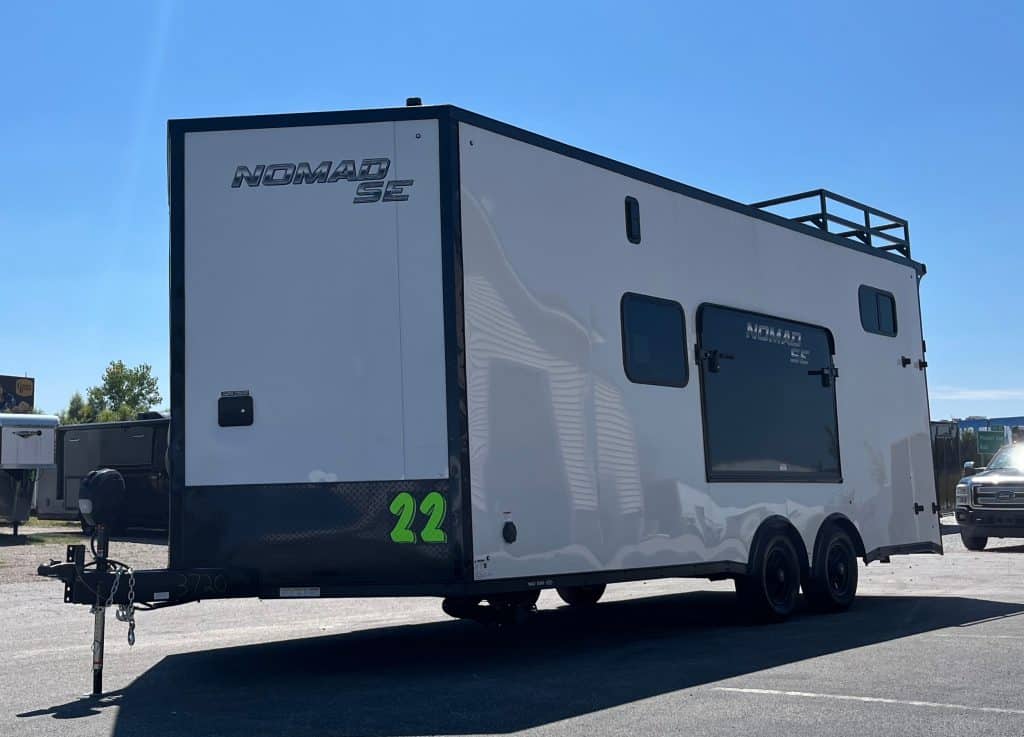 Stealth Nomad Toy Hauler Trailers for Sale - Millennium Trailers