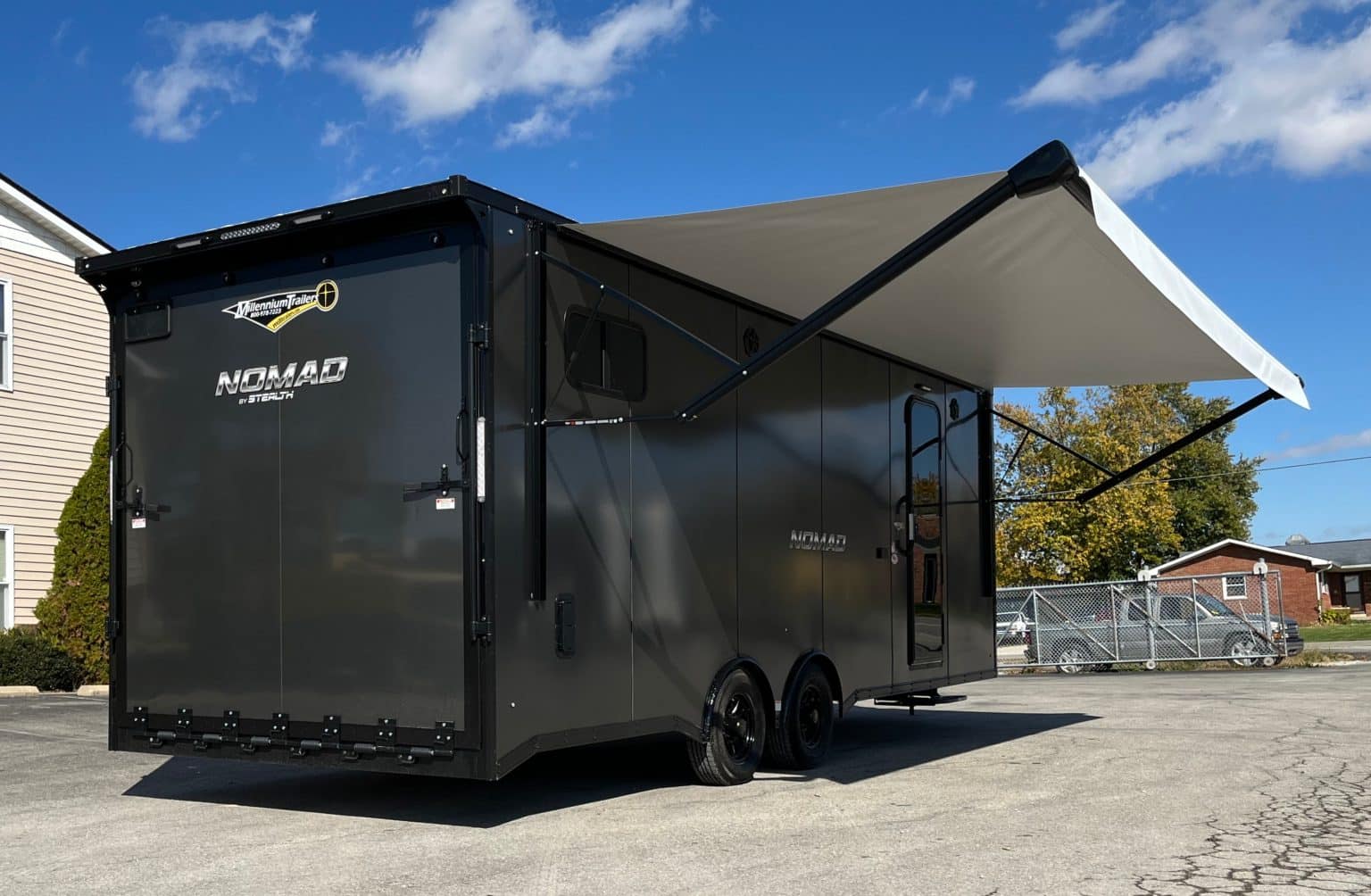 Stealth Nomad Toy Hauler Trailers for Sale - Millennium Trailers